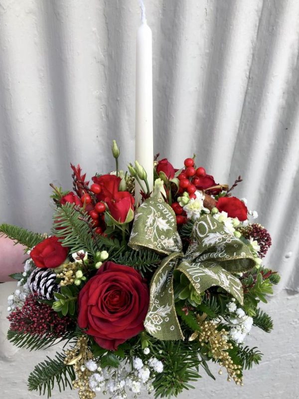 Christmas flowers by post store